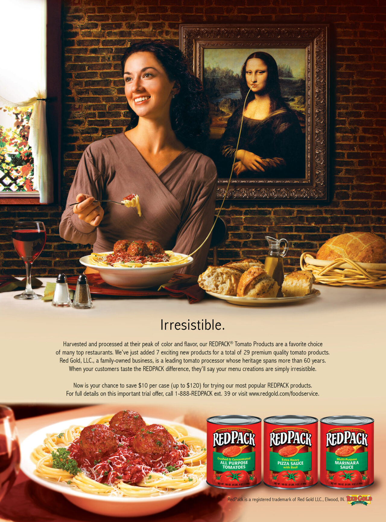 Food Service – Print Ads | Branding Iron